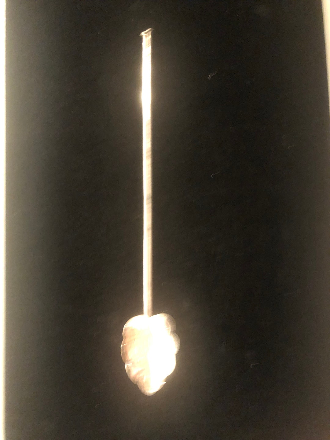Vintage Sterling Silver Leaf Cocktail Stirrer - Mexican Barware - Etsy
