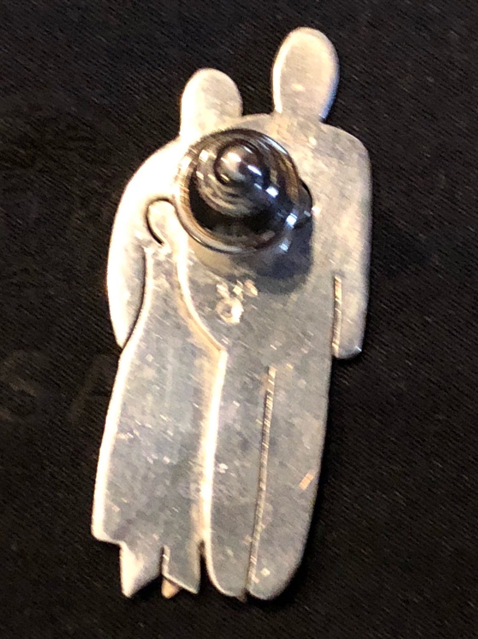 Sterling Silver Parents With Child Pin - Etsy