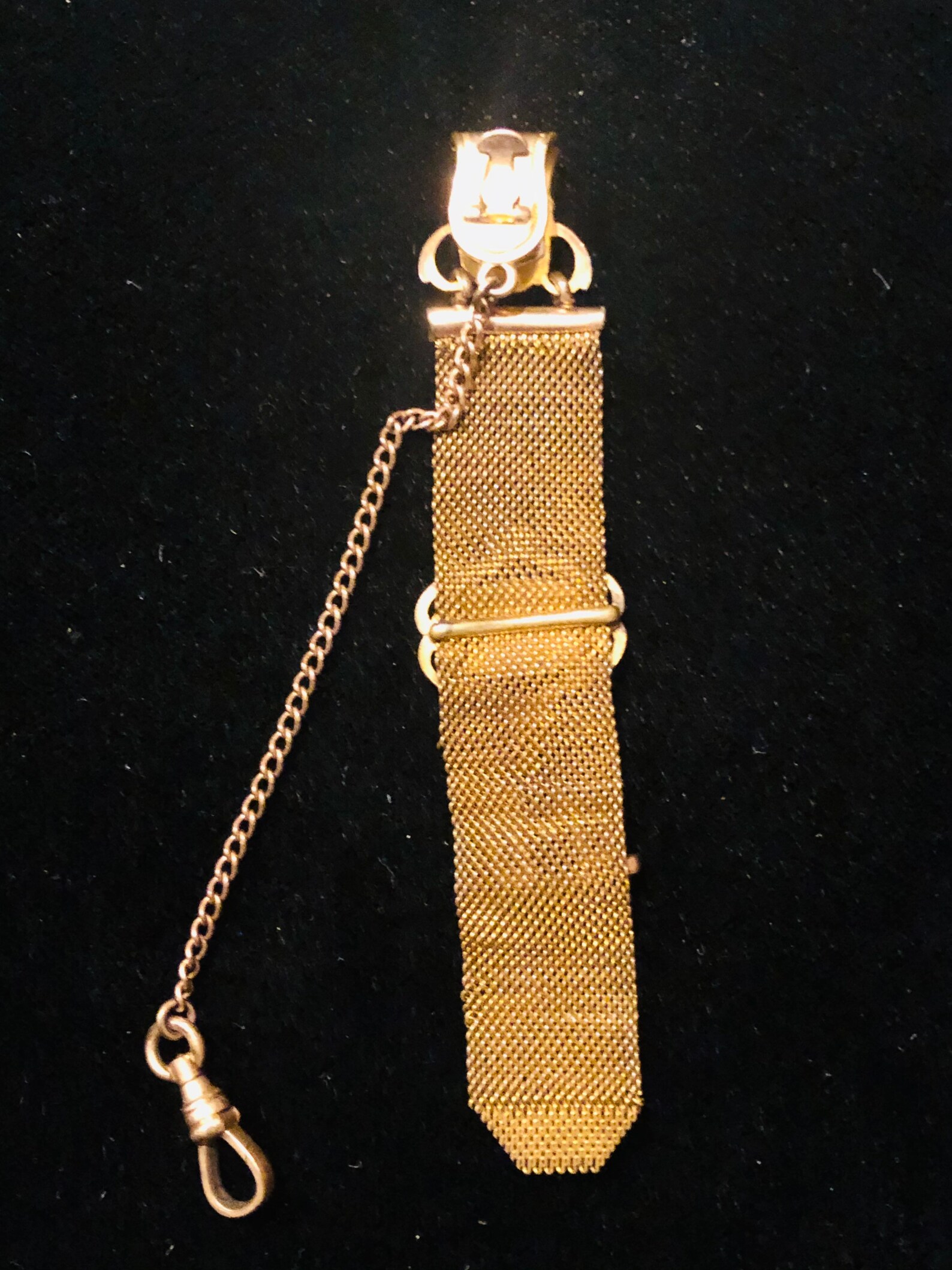 Vintage Gold Filled Monogrammed Watch Fob Chain Dated 1913 in - Etsy
