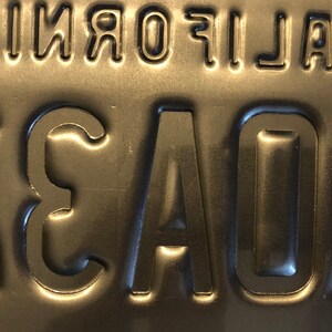 Vintage Original 1990 California License Plate in Mint Condition - Etsy