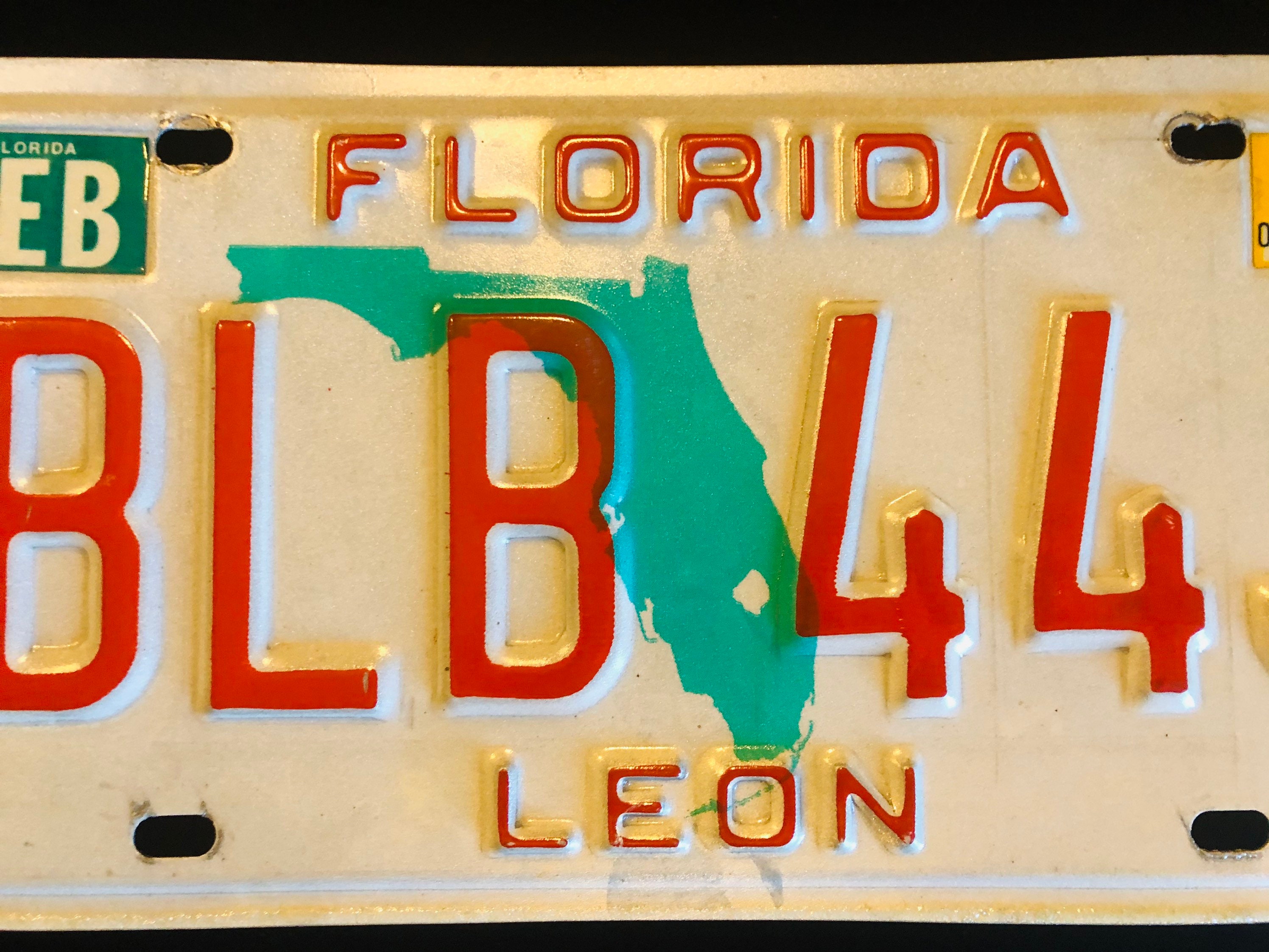 Vintage 1980s Florida License Plate - Excellent Condition - Etsy