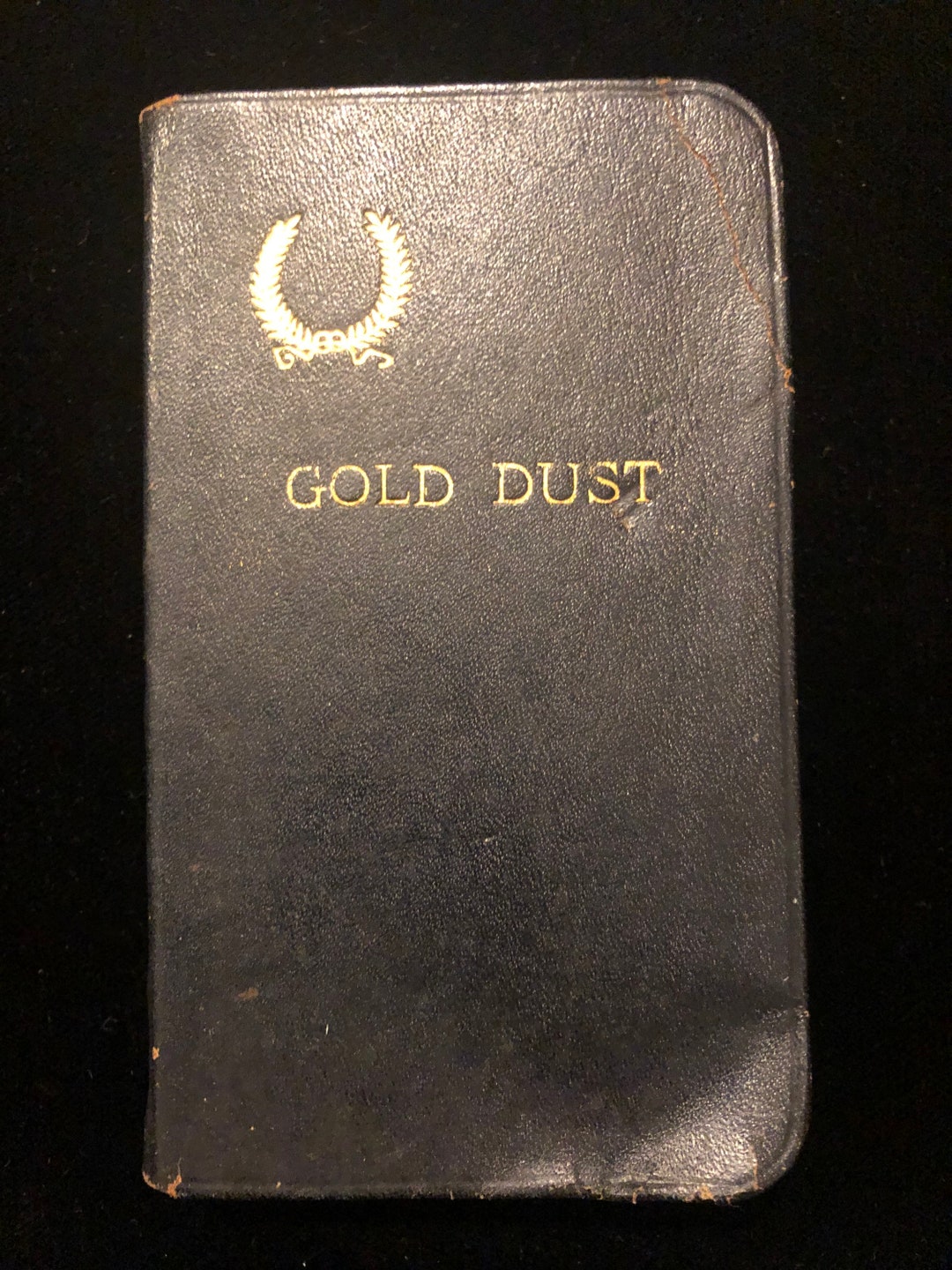Original Leather Bound Gilded Pages Gold Dust Book Copyright 1894 in ...
