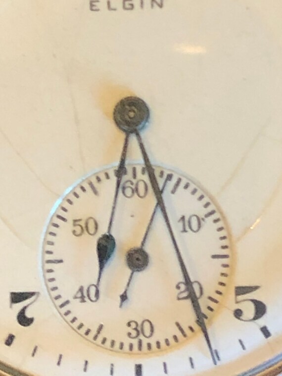 Vintage Running Elgin Gold Filled Stop Watch with Sec… - Gem
