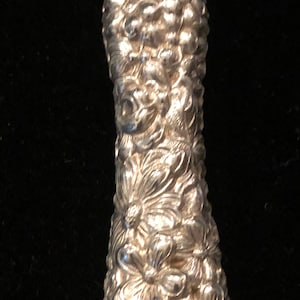 Vintage Steiff Sterling Repousse Silver Cake Knife - Etsy