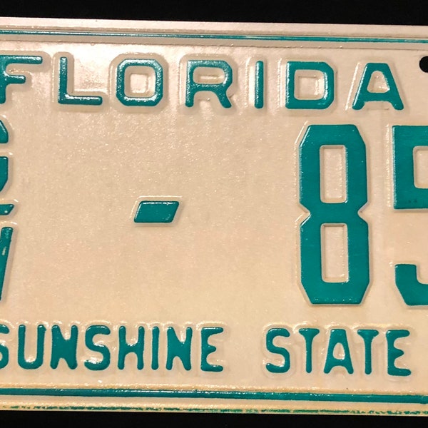 Sunshine License Plate - Etsy