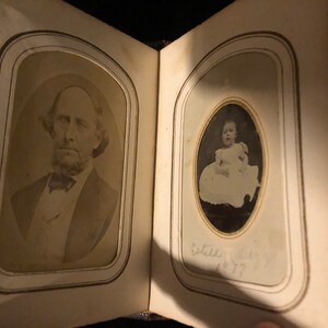 Original Leather CDV Album From 1880s in Excellent Condition With 30 ...