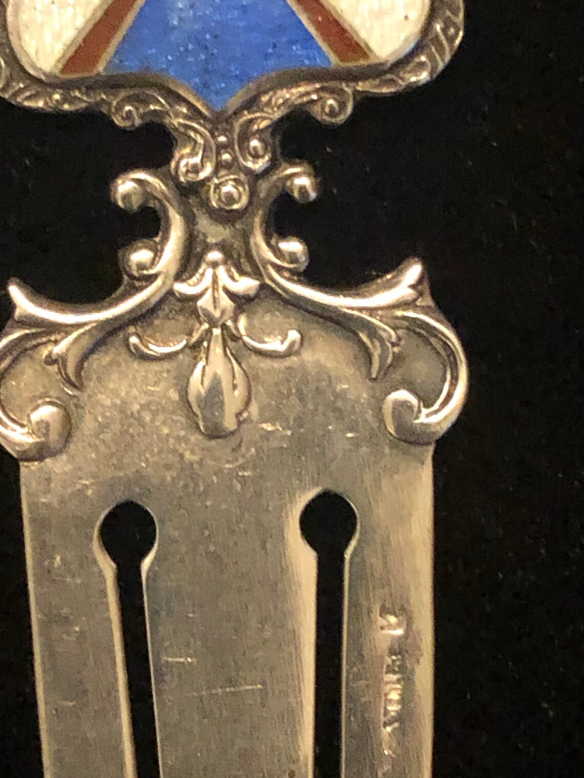 Vintage Original Sterling silver Masonic 4 inch Bookmark in - Etsy.de
