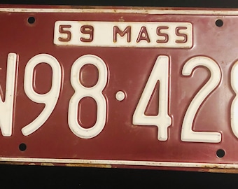 1959 License Plate | Etsy