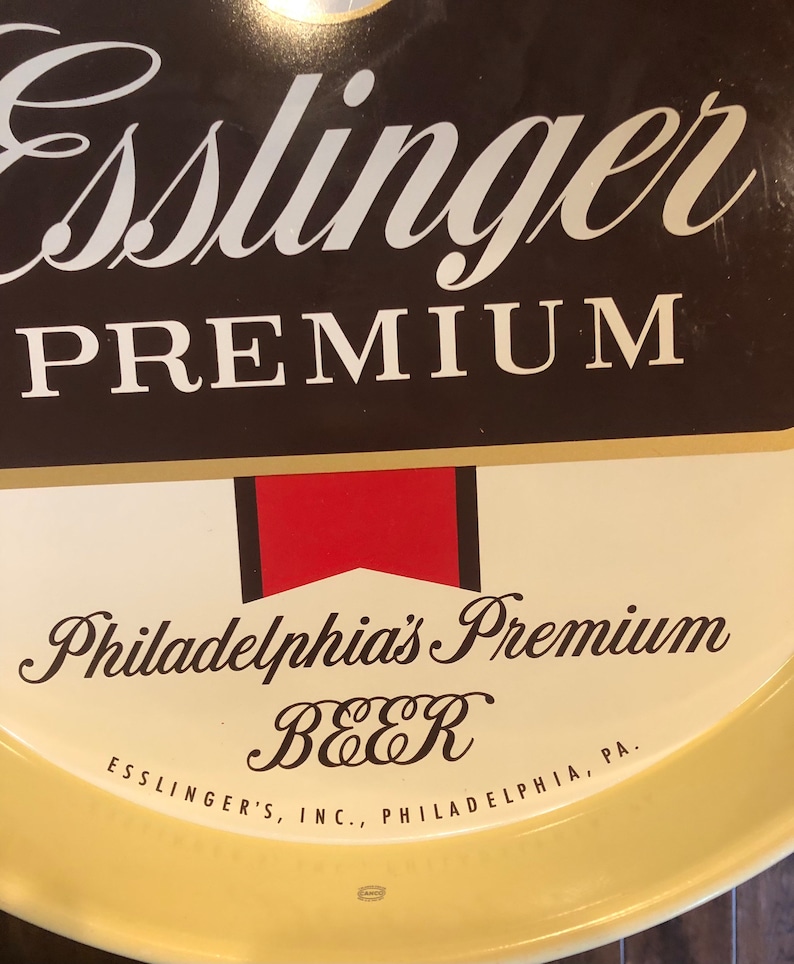 Vintage Original 1950s Esslingers philly 13 Inch Beer Tray - Etsy
