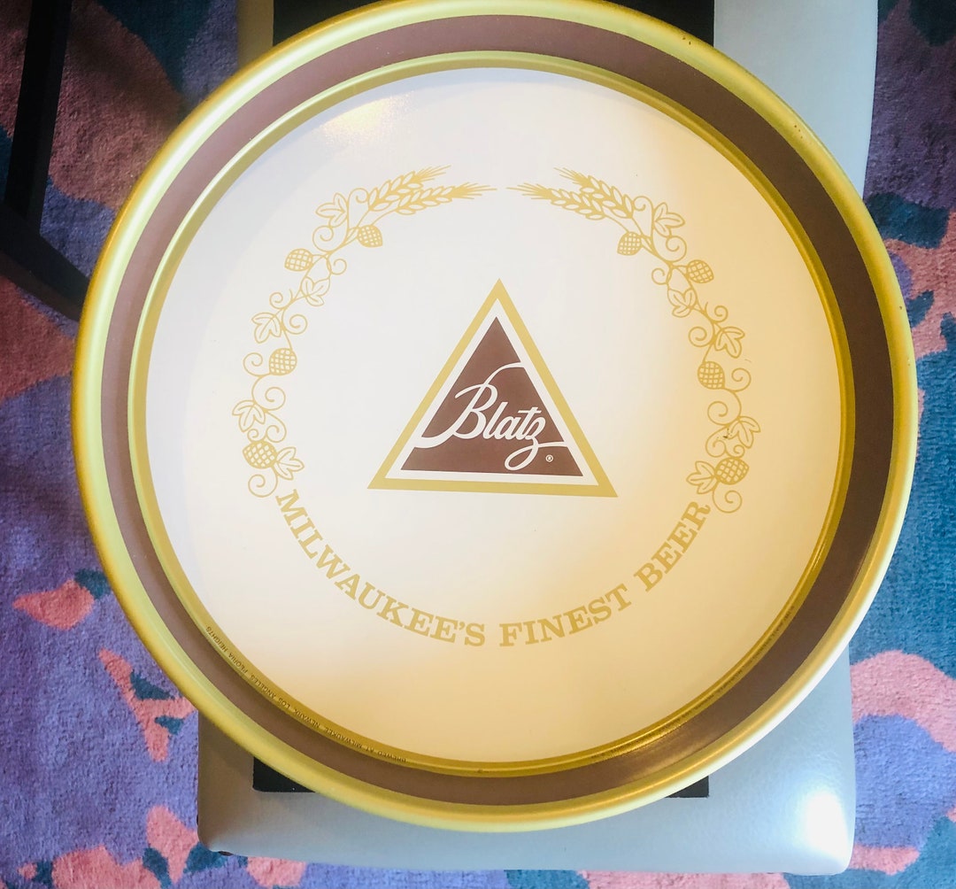 Vintage Original 13 Inch Blatz Beer Tray in Excellent Condition - Etsy