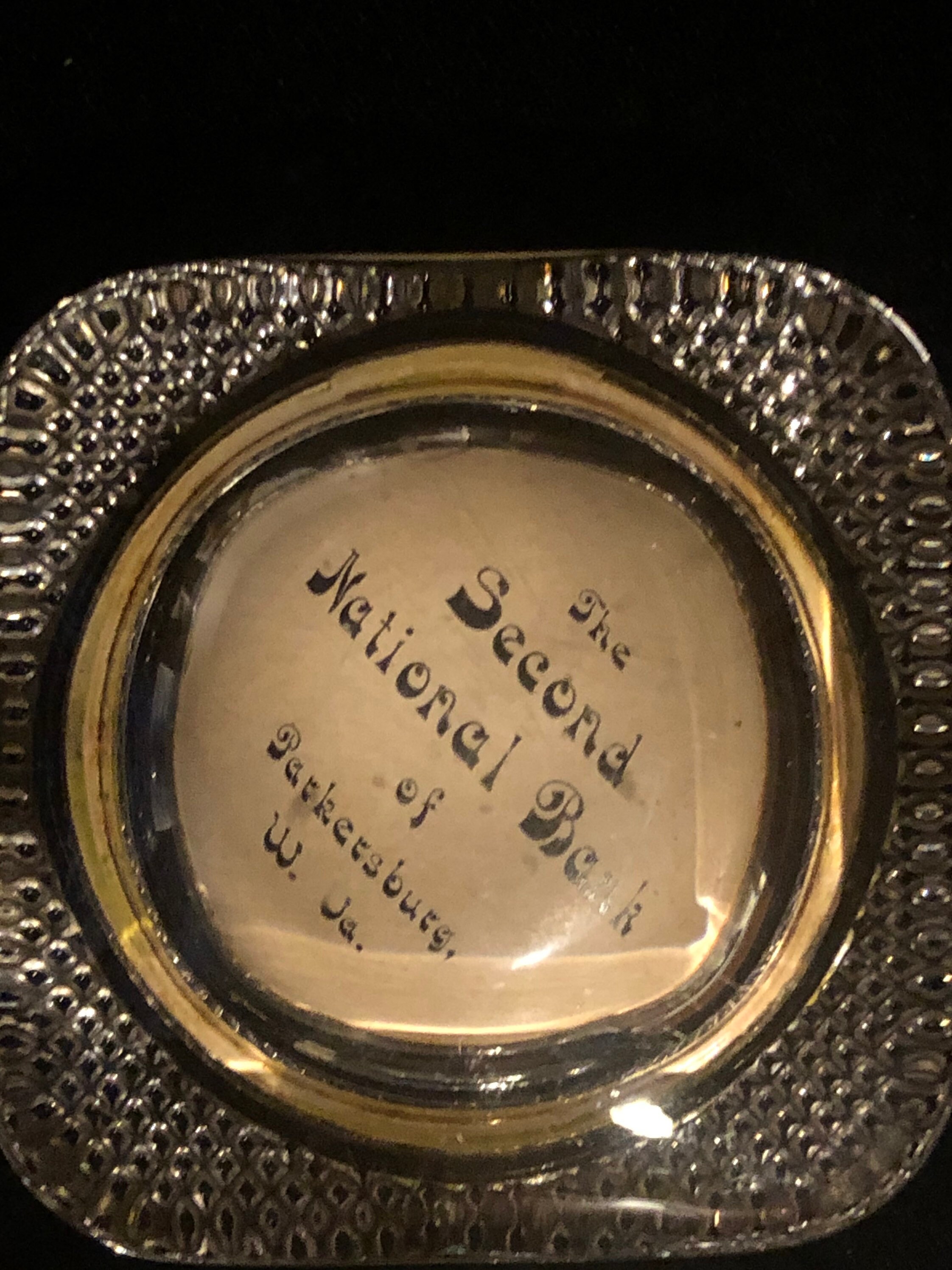 Set of Two 2 Vintage Glass Paperweights in Excellent Condition - Etsy