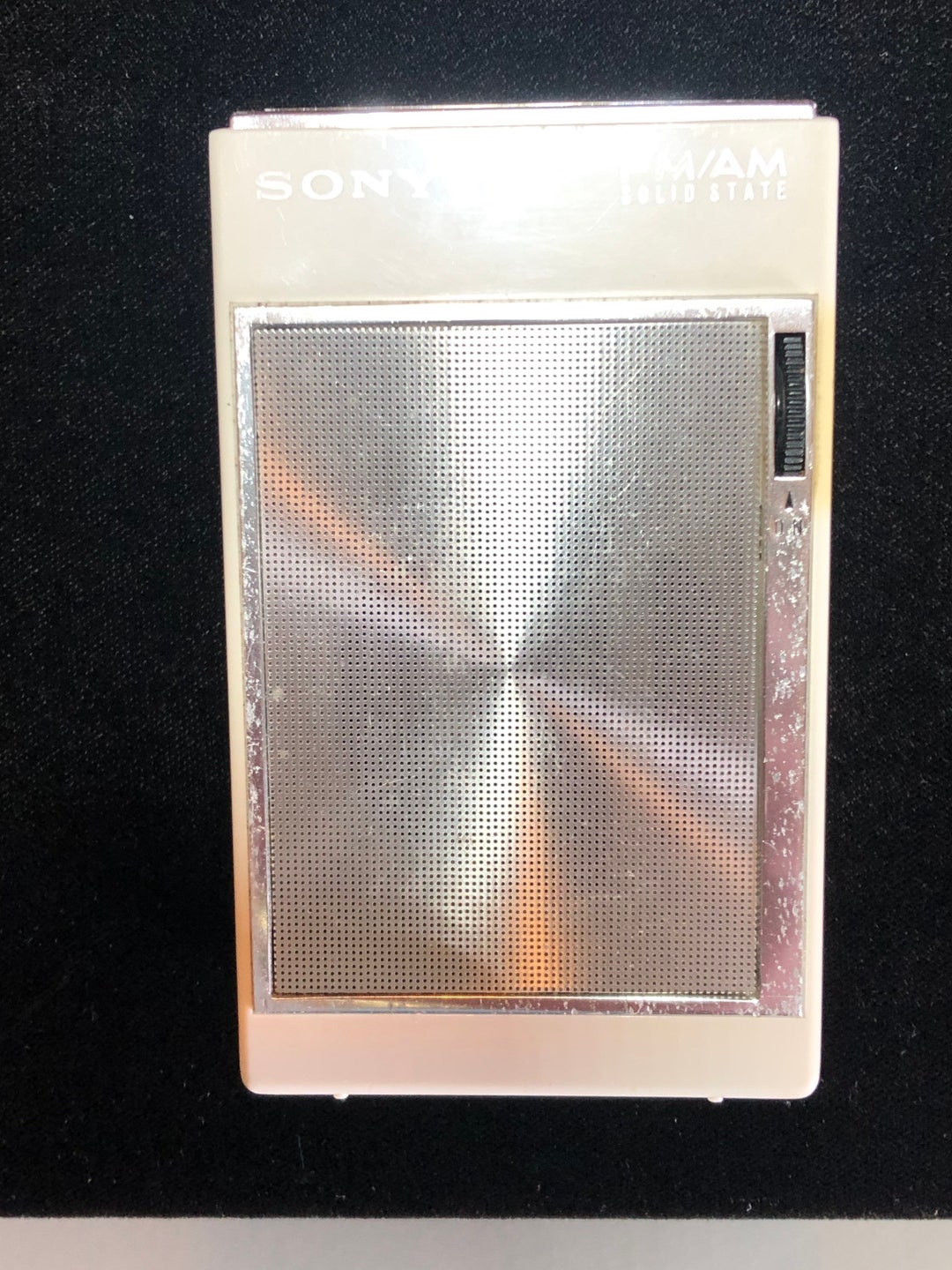 Vintage Original Sony 9 Transistor Radio Model 3F61W (not Working) AS ...