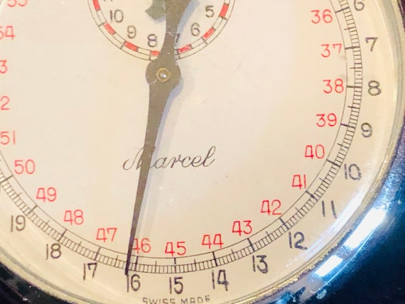 Vintage Swiss Marcel Stopwatch (No batteries required) - Gem