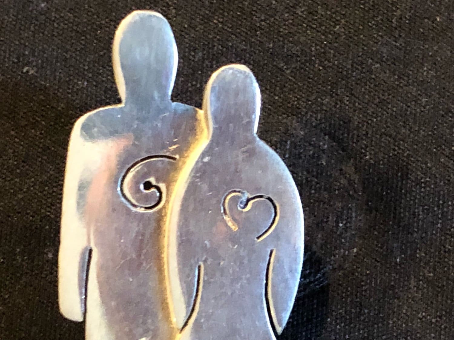 Sterling Silver Parents With Child Pin - Etsy