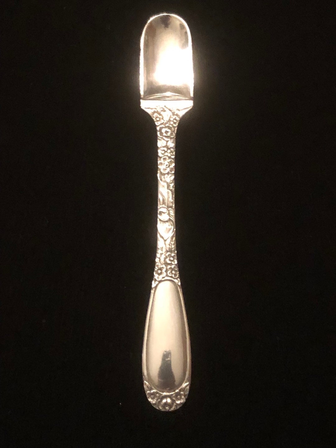 Beautiful Steiff Victorian Repousse Sterling Medicine Spoon - Etsy