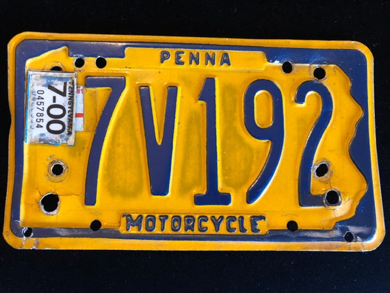How Do I Get A Motorcycle License Plate In Pa | Reviewmotors.co