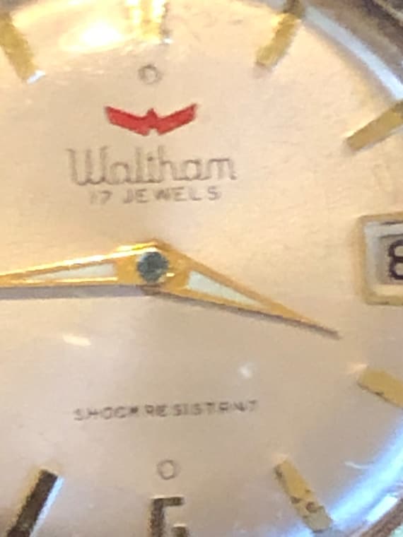 Vintage Waltham 17 Jewel Unisex Wrist Watch in Excel… - Gem