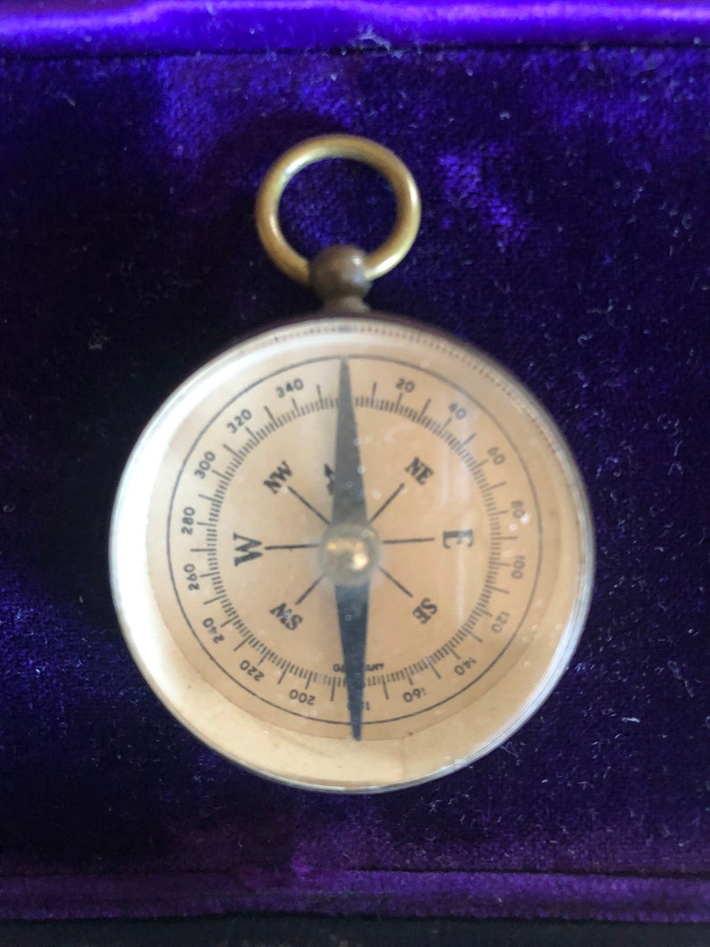 Vintage German Compass in Good Condition - Etsy