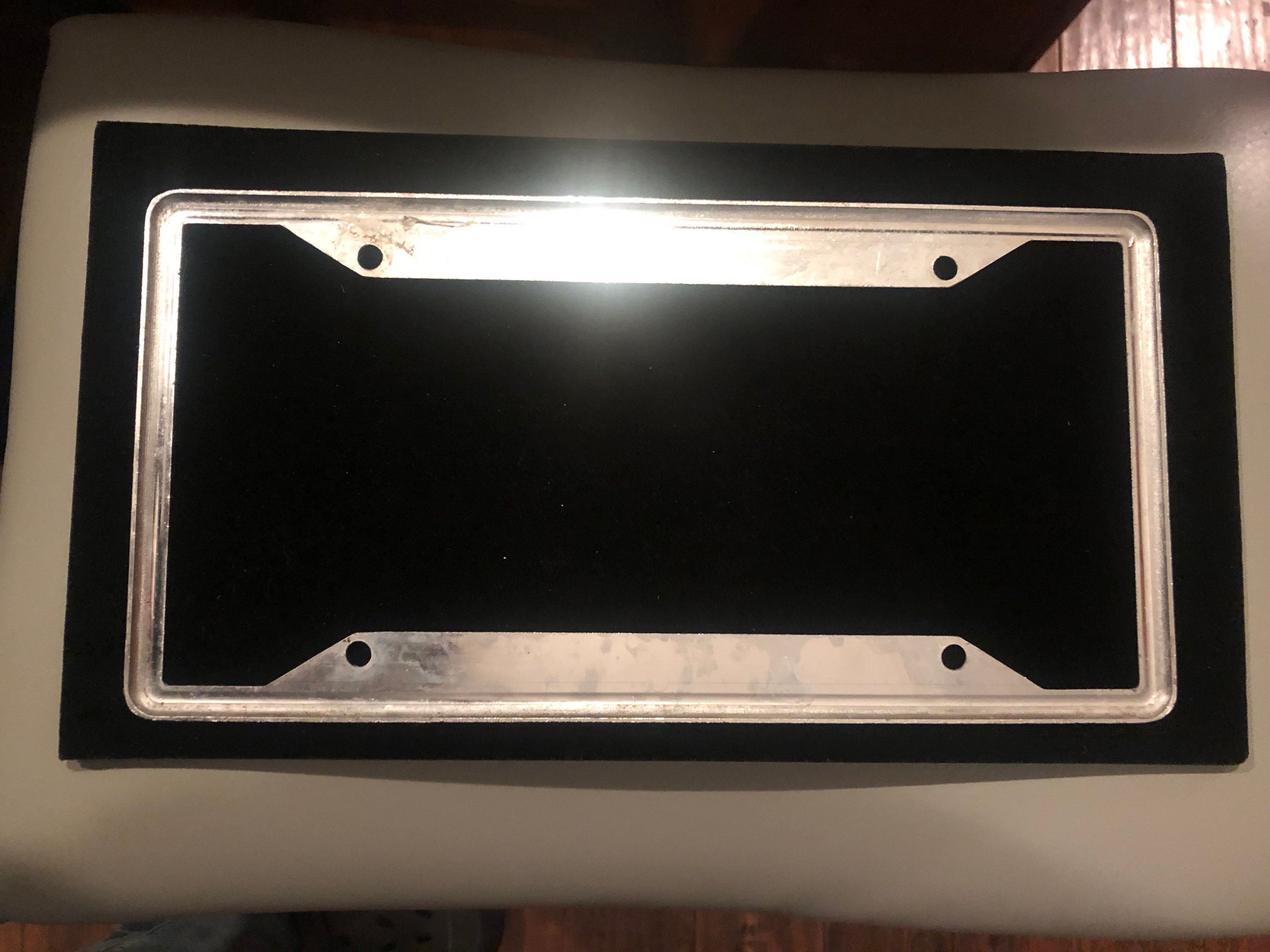Vintage US Army Retired License Plate Frame in Good Condition - Etsy