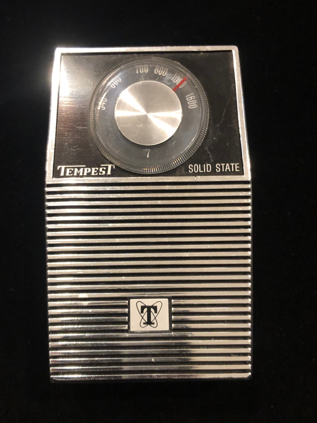 Vintage Tempest Solid State Radio, Working Condition - Etsy