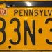 Vintage 1970 PA License Plate in Good Condition - Etsy
