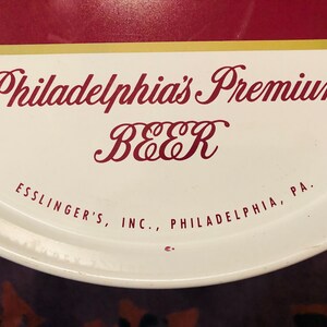 Vintage Esslinger 12 Inch Beer Tray in Excellent Condition - Etsy