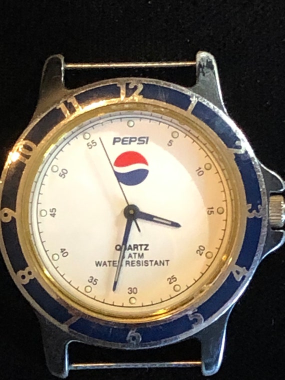 Beautiful Battery operated Pepsi Watch in very good running | Etsy