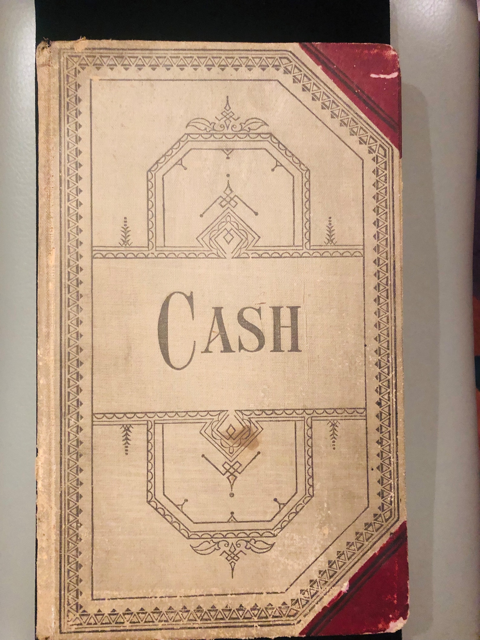 Vintage Antique 1912 Cash Ledger in Good Condition - Etsy