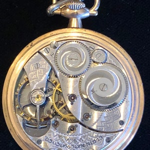 Vintage Running Elgin Gold Filled Stop Watch With Second Hand. - Etsy