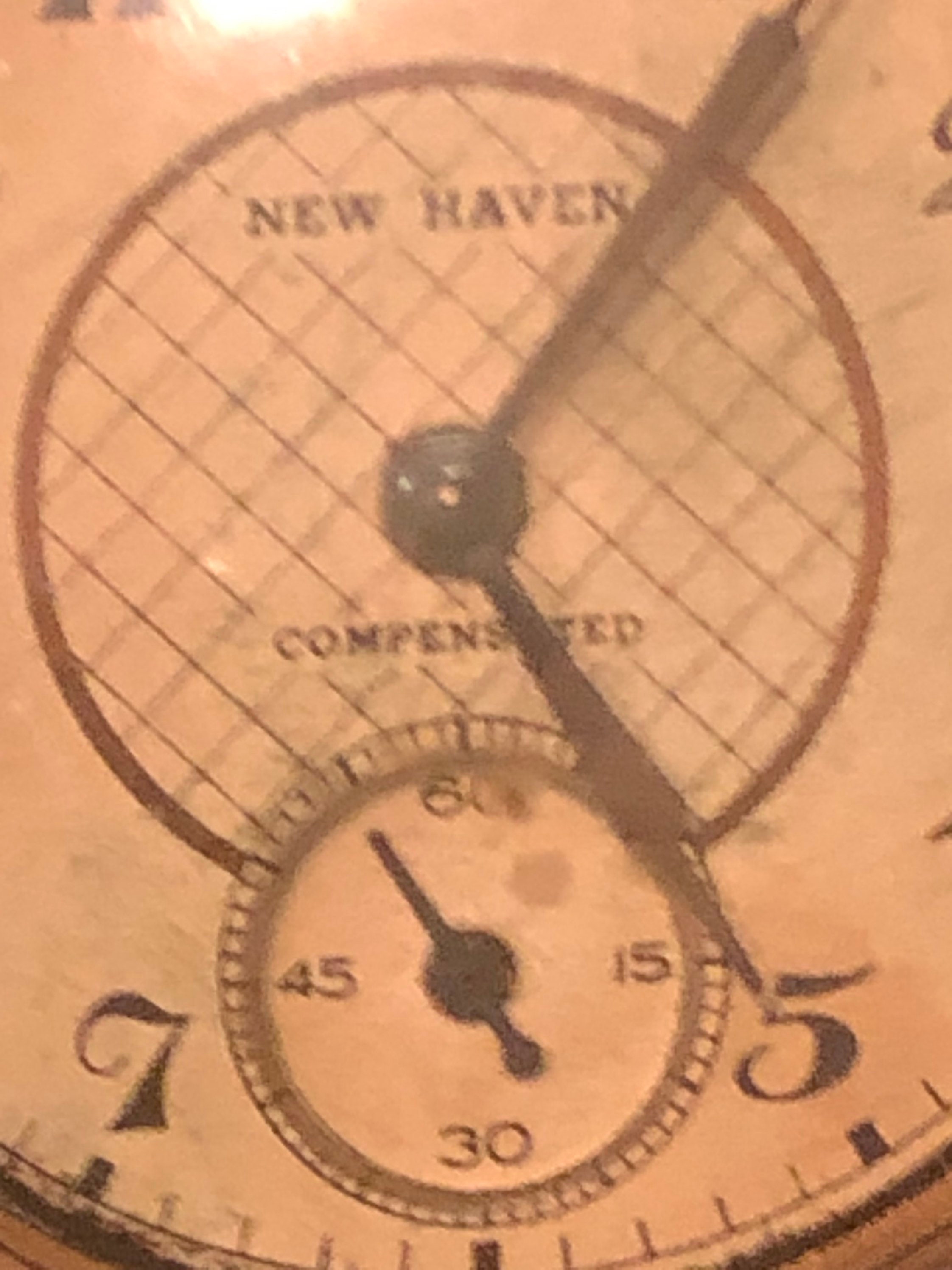 Vintage New Haven Compensated Mechanical Pocket Watch in - Etsy