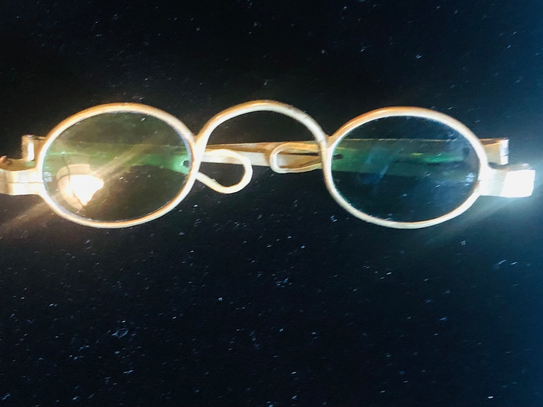 Ben Franklin Prescription Cobalt Green Glasses (1800s) - Etsy