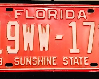 Sunshine License Plate - Etsy