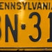 Vintage 1970 PA License Plate in Good Condition - Etsy