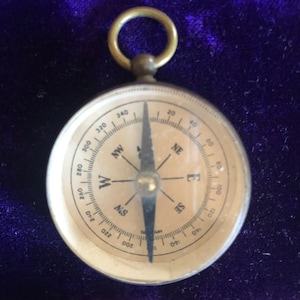 Vintage German Compass in Good Condition - Etsy