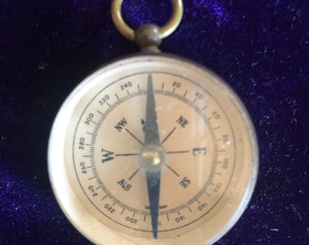 Vintage 1930's German Combination Compass and Opisometer, Plastic ...