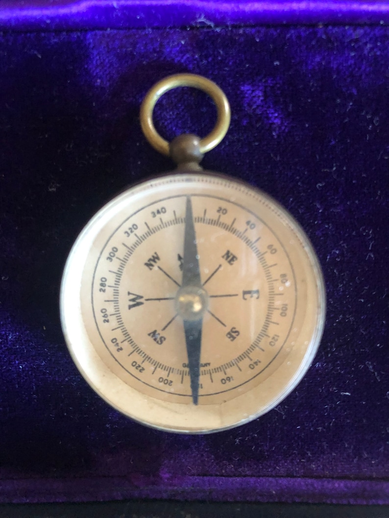 Vintage German Compass in Good Condition - Etsy