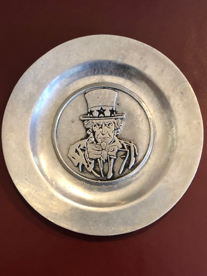 Pew-ta-rex Masury Bicentennial Edition Uncle Sam - Etsy