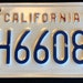 Vintage 1990s California License Plate in Excellent Condition - Etsy