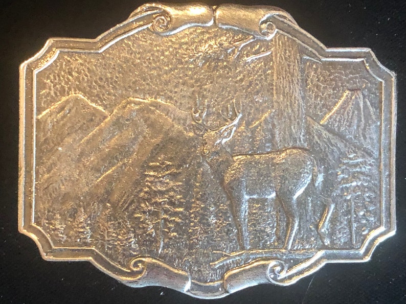 Vintage Original James Lind 1970s Wildlife Belt Buckle in - Etsy