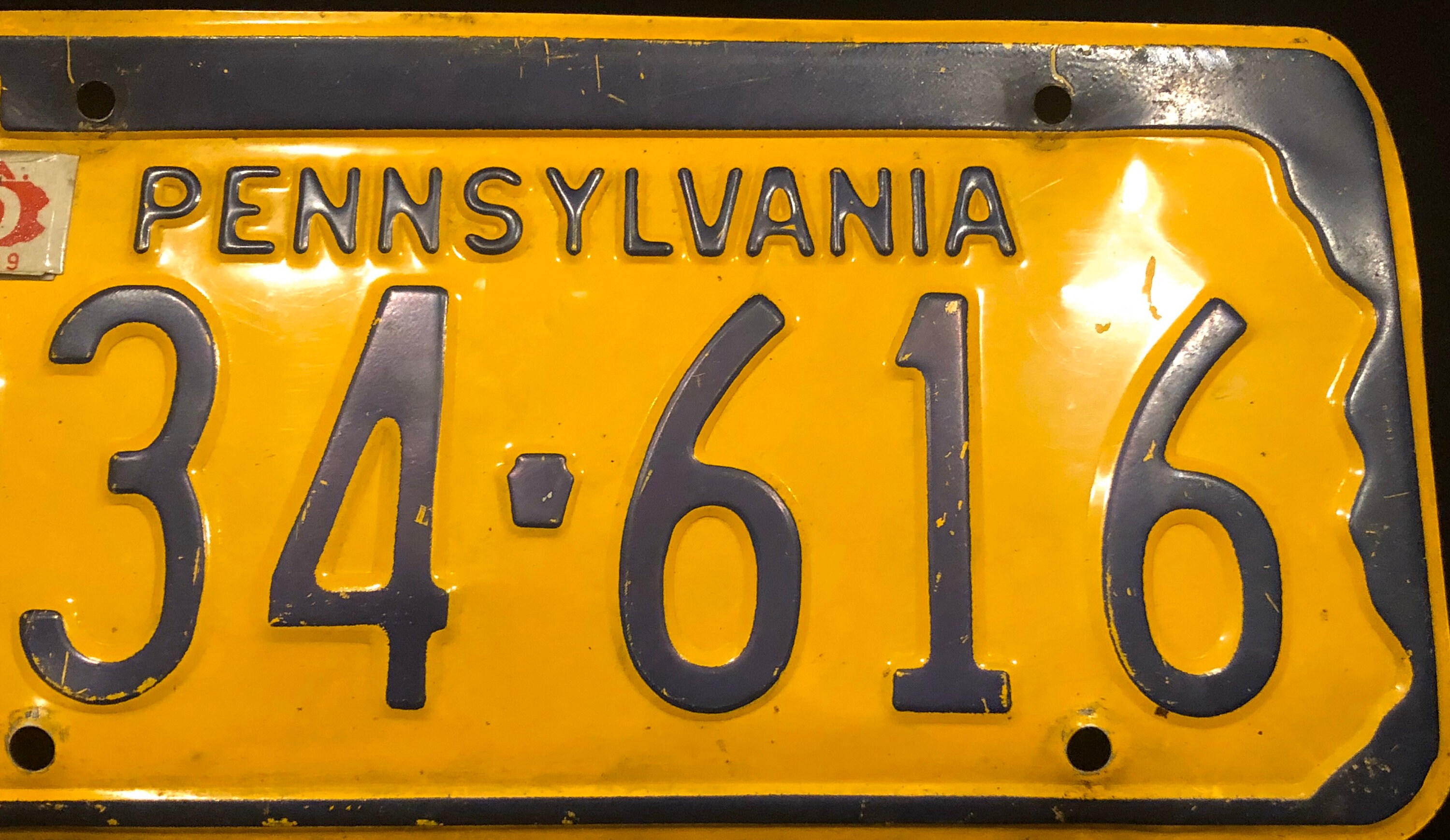 1970 Original Vintage Pa License Plate in Good Condition - Etsy