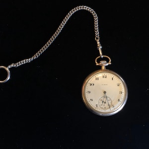 Vintage Running Elgin Gold Filled Stop Watch With Second Hand. - Etsy