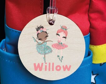 Ballet Name Tag - Etsy