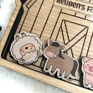 Farm Barn Animals Reward Chart Drop Box With Tokens - Etsy