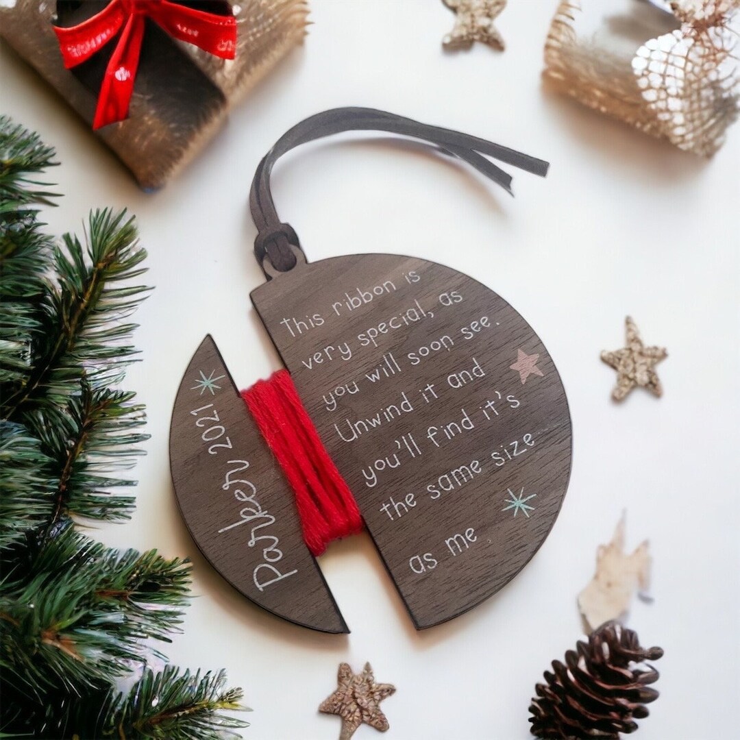 Christmas Height Ribbon Ornament Decoration Christmas Tree Child ...