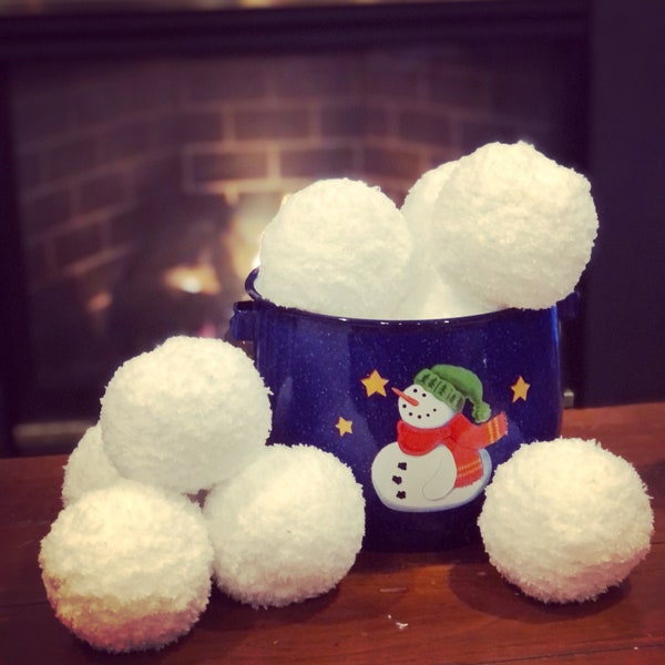 Faux Snowballs - Etsy