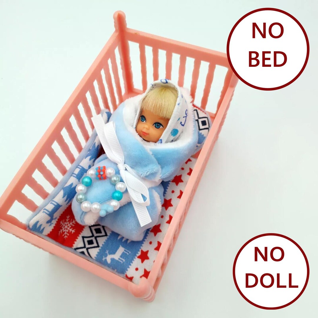CLOTHING ACCESSORIES for Liddle Kiddles Baby Doll Wonderful Care 7 Pcs ...