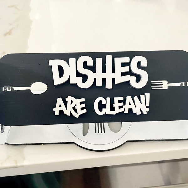 Clean Dirty Dishes - Etsy
