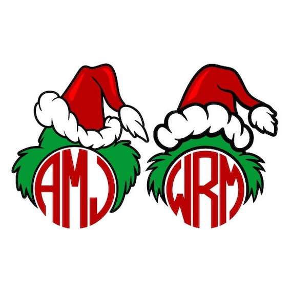 Santa Hat Monogram Template | Paul Smith