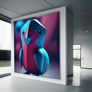 Realistic Baby Porygon-z Pokémon Fan Art Render in Colorful Digital ...