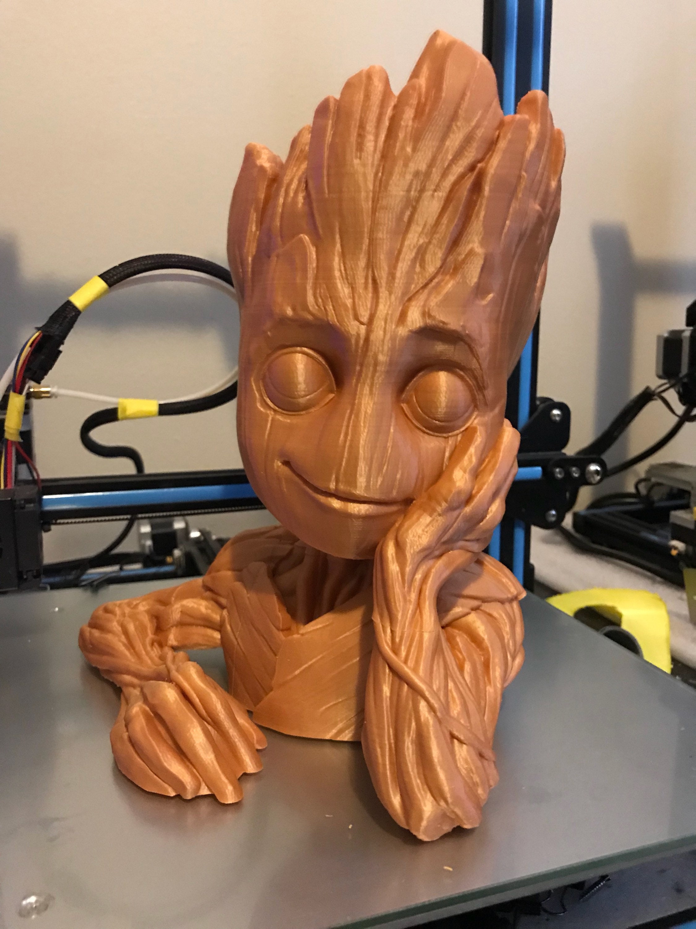 3D Printed Baby Groot Pot / Planter | Etsy